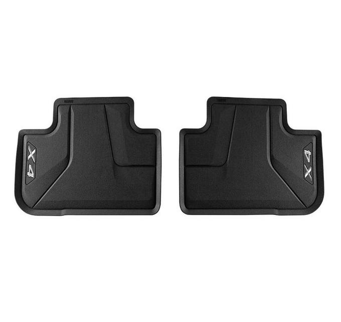 BMW Floor Mat Set – Rear (Gray – LHD) Genuine BMW 51472451586