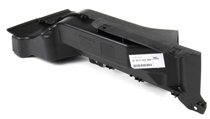 Air Duct – Front Driver Side Genuine BMW 51757153783