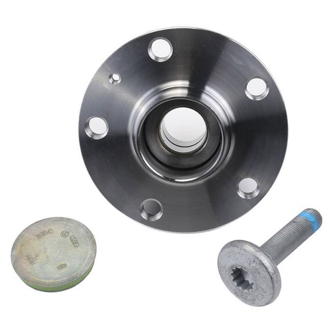 VW Wheel Bearing and Hub Assembly – Rear 5QM598611 Genuine VW/Audi ...