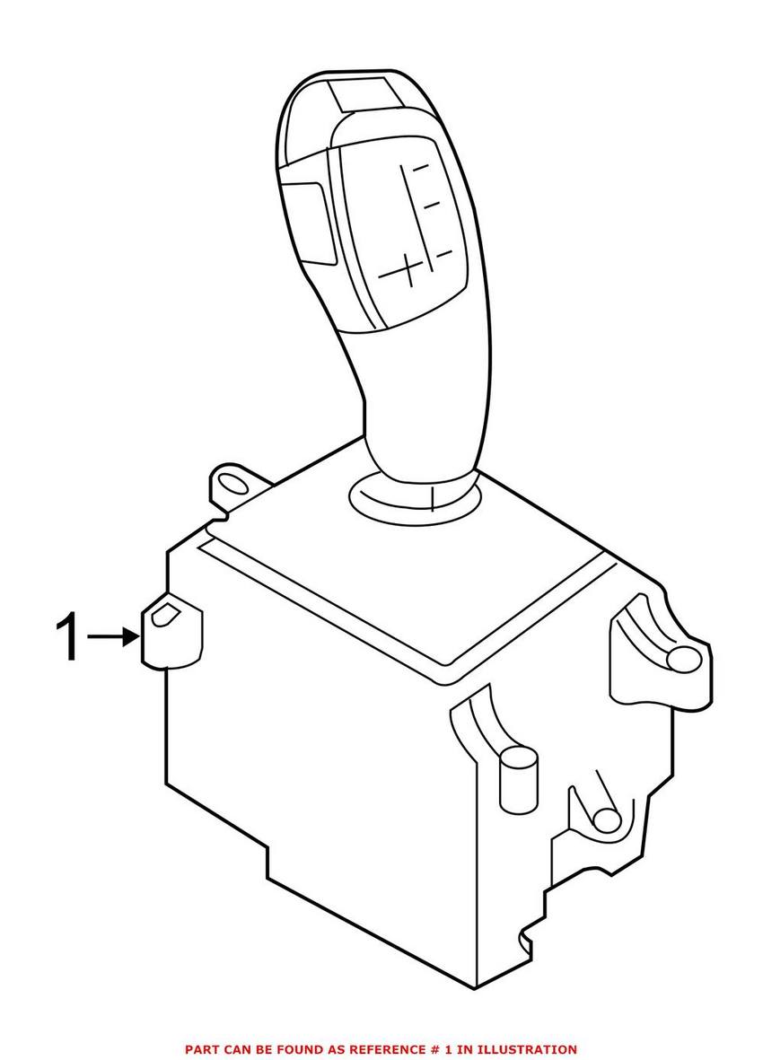 BMW Automatic Transmission Shift Lever Genuine BMW 61317848611