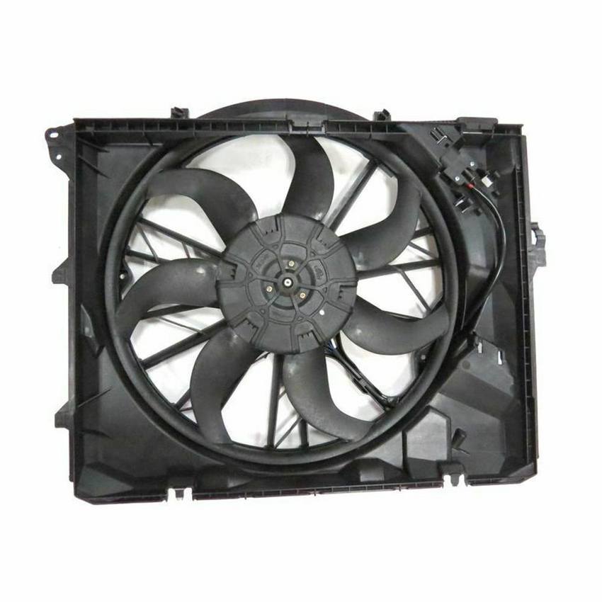 BMW Dual Radiator and Condenser Fan Assembly 17427562080 – TYC 622990 ...