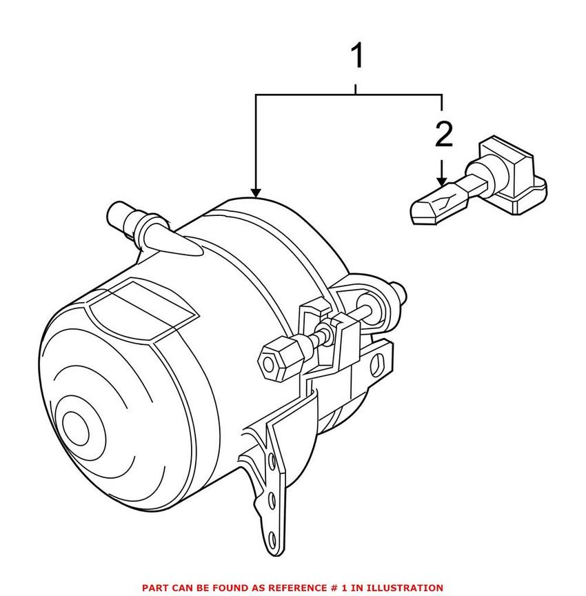 BMW Foglight Assembly – Passenger Side 63176943416 Genuine BMW 63176943416
