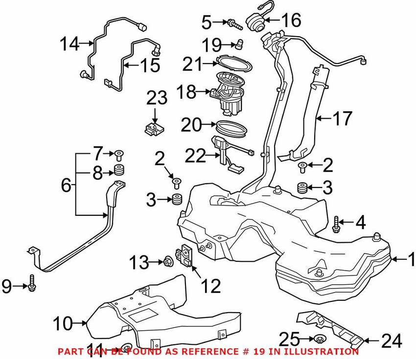 Audi Fuel Tank Cap 8R0201263A – Genuine VW/Audi Genuine VW/Audi 8R0201263A