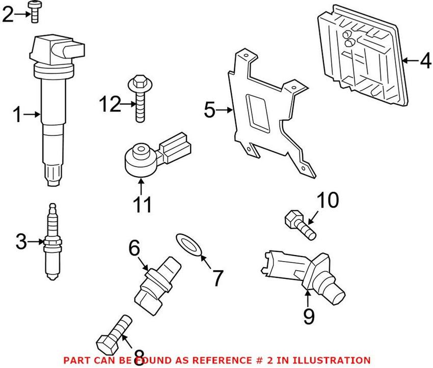 Bolt (M6x16) Genuine Porsche 99907310301