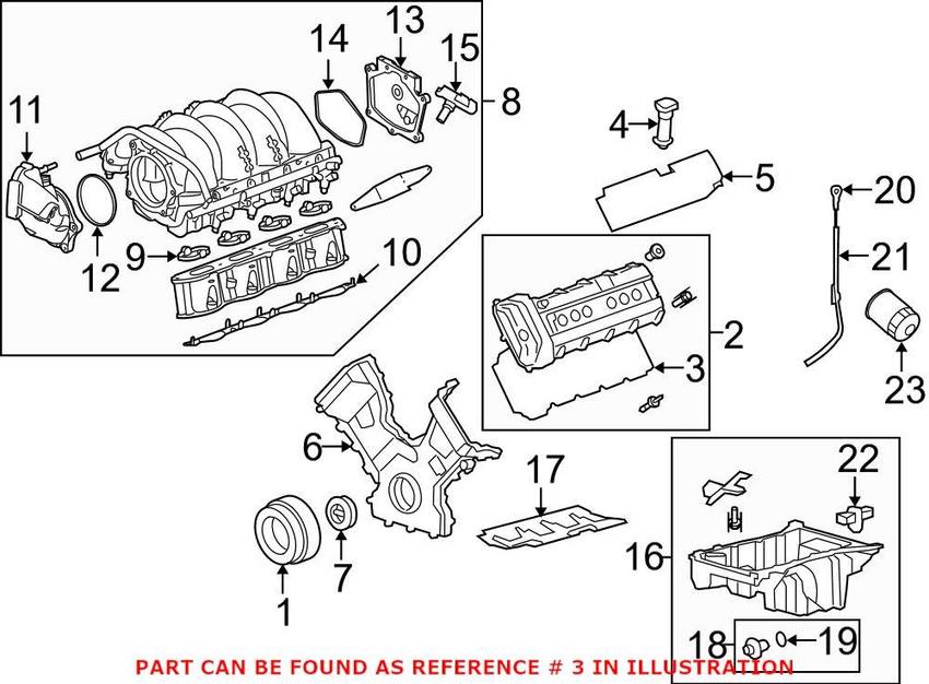 Land Rover Valve Cover Gasket – Passenger Side LR007652 Genuine Land ...