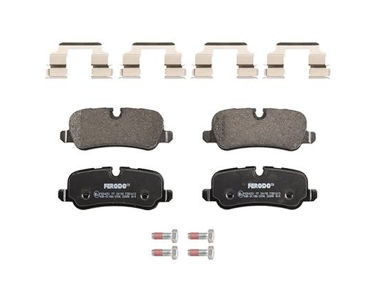 Land Rover Disc Brake Pad Set – Rear LR032903 Genuine Land Rover LR032903