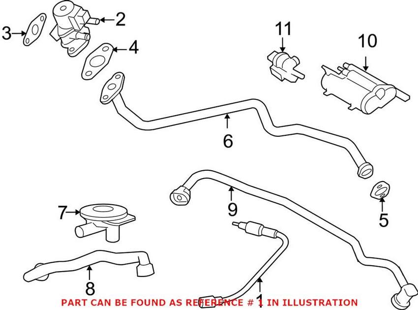 Land Rover Oxygen Sensor – Rear Driver Side MHK500910 Genuine Land ...