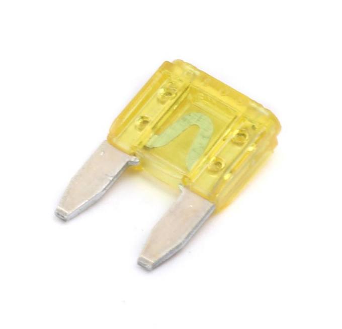 Audi VW Fuse (20A) (Yellow) (Mini Blade) (ATM) N10261508 Genuine VW ...