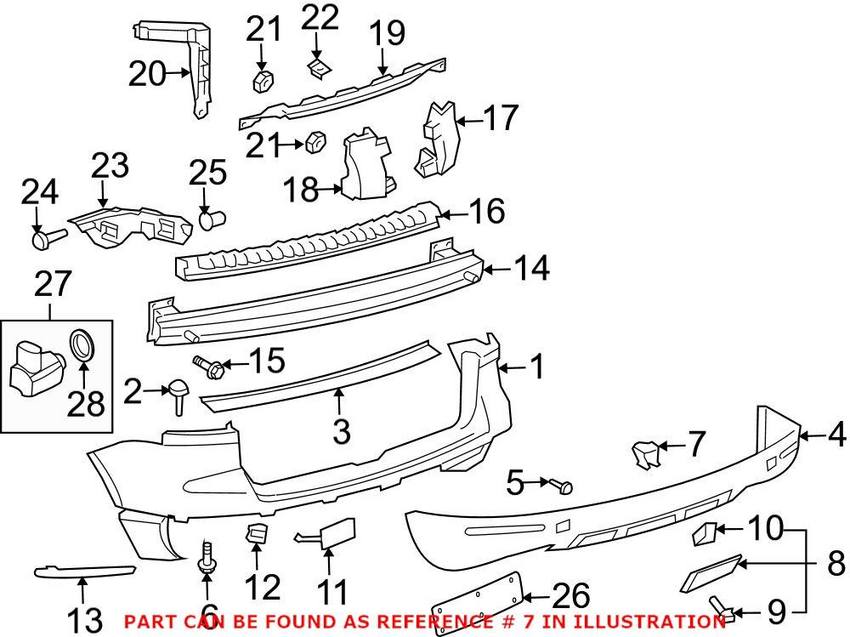 Engine Cover Retaining Clamp Genuine VW/Audi N 90847501