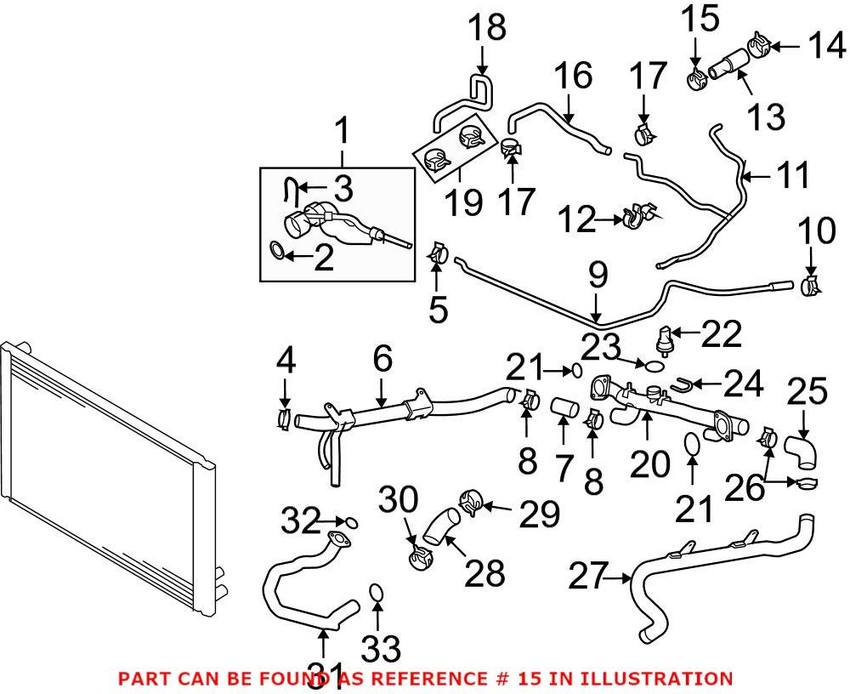 VW Spring Clip N90986501 Genuine VW/Audi N 90986501