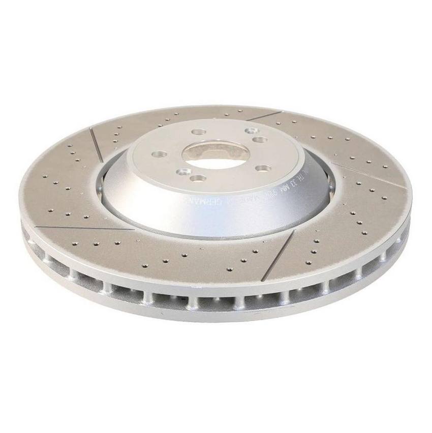 Mercedes Disc Brake Rotor – Front (390mm) (Drilled-Slotted-Composite ...