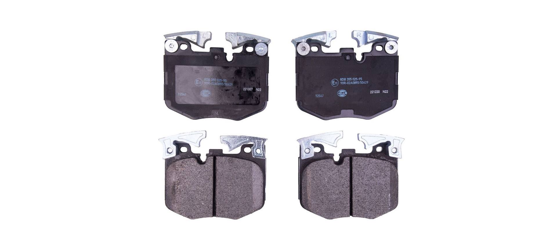 Disc Brake Pad Set – Front Hella Pagid 355025951
