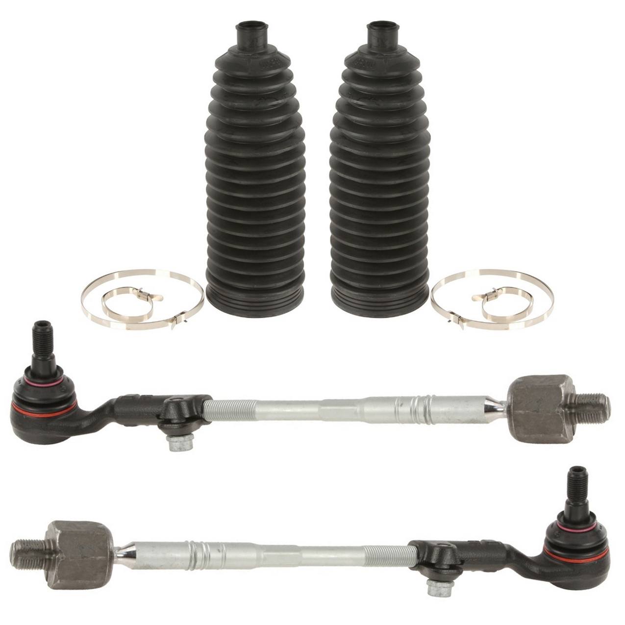 Steering Tie Rod Assemblies and Rack and Pinion Bellows Kit – Front ...