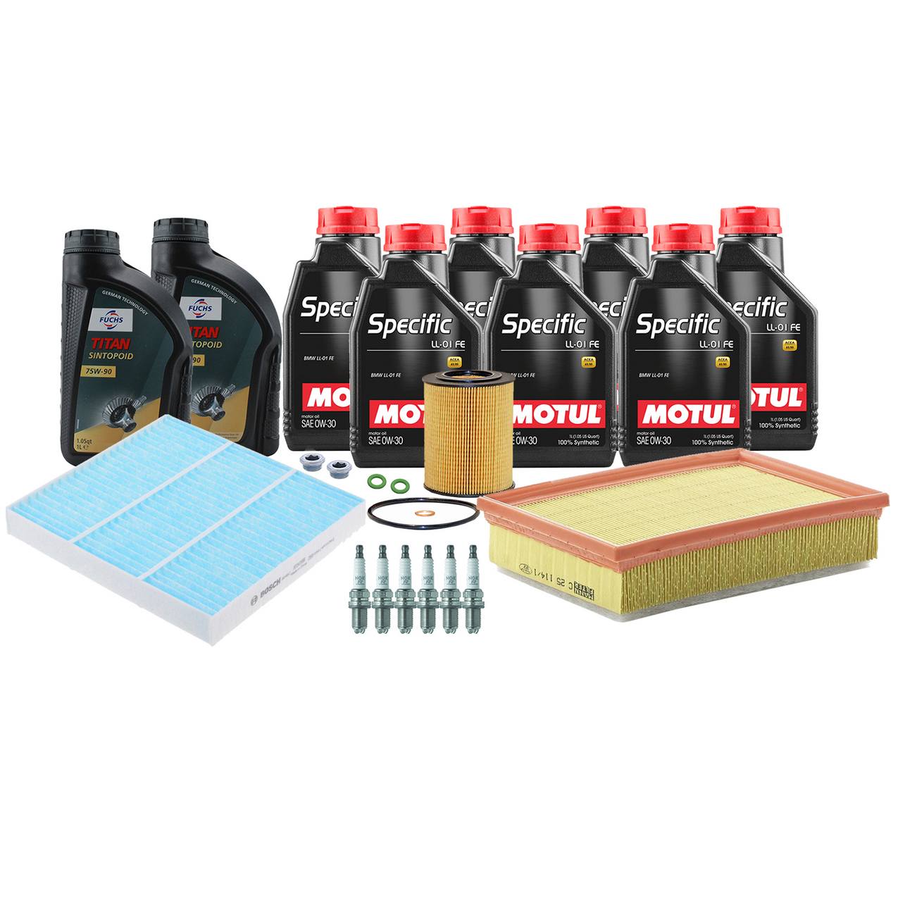 Engine Oil Change Kit – (0W30) (7 Liters) OEM 5141469-Kit