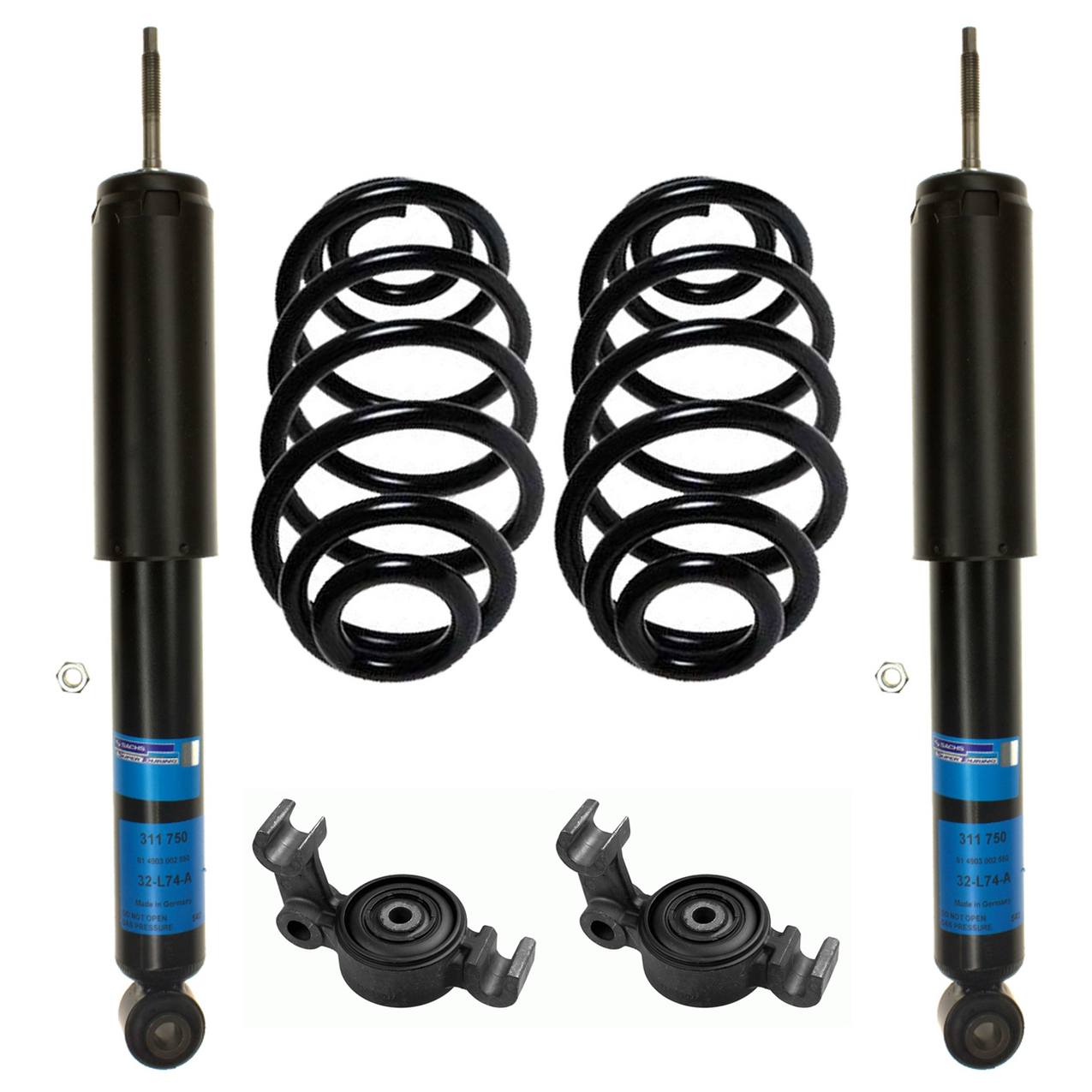Suspension Shock Absorber Assembly Kit – Rear Sachs 5404192-Kit