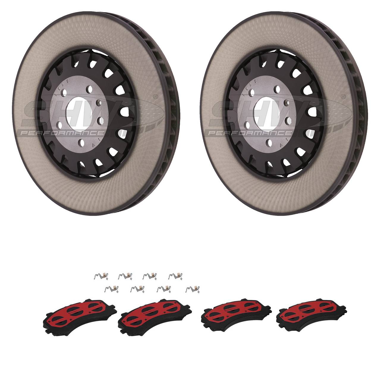 Disc Brake Pad and Rotor Kit – Front (400mm) (Ceramic) SHW Performance ...