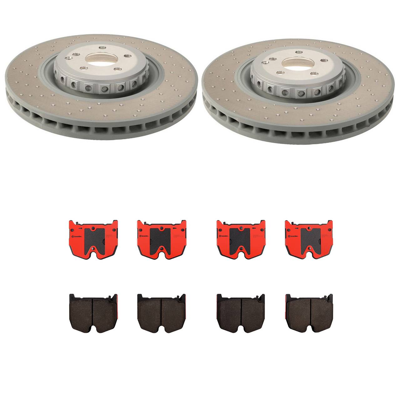 Disc Brake Pad and Rotor Kit – Front (390mm) (Low-Metallic) SHW ...