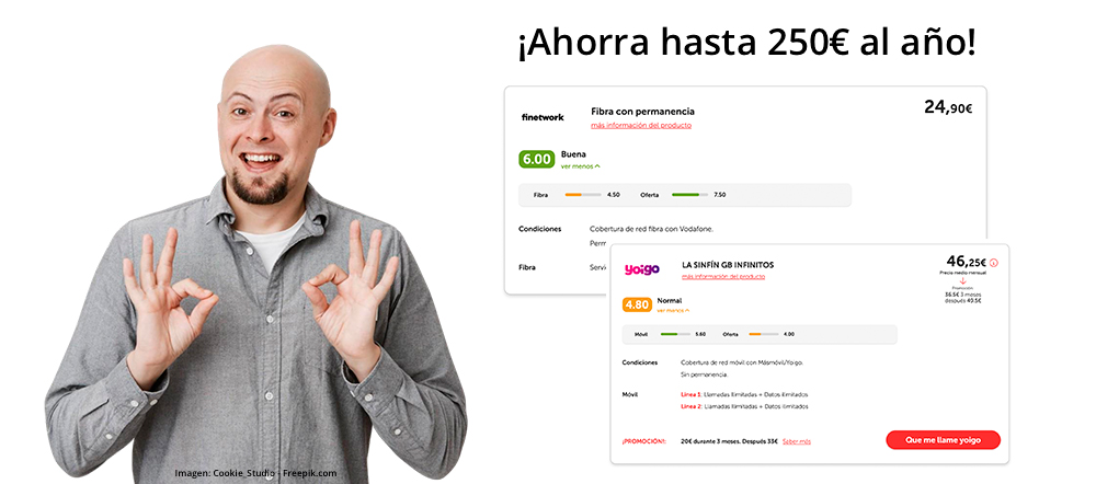 Ofertas Fibra y Móvil | Compara y Ahorra - Acierto.com