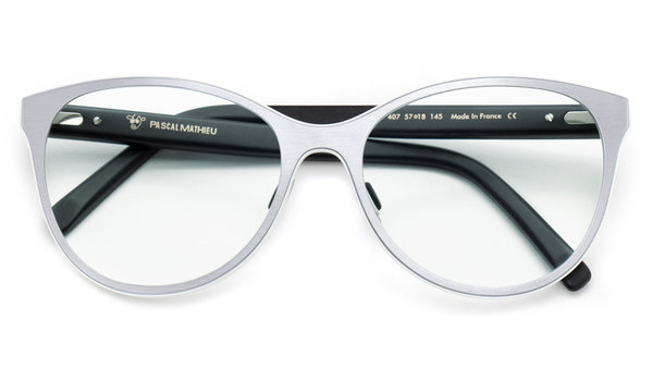 Lunettes de Soleil Papillon, Or rose & Anthracite - Pascal Mathieu Eyewear