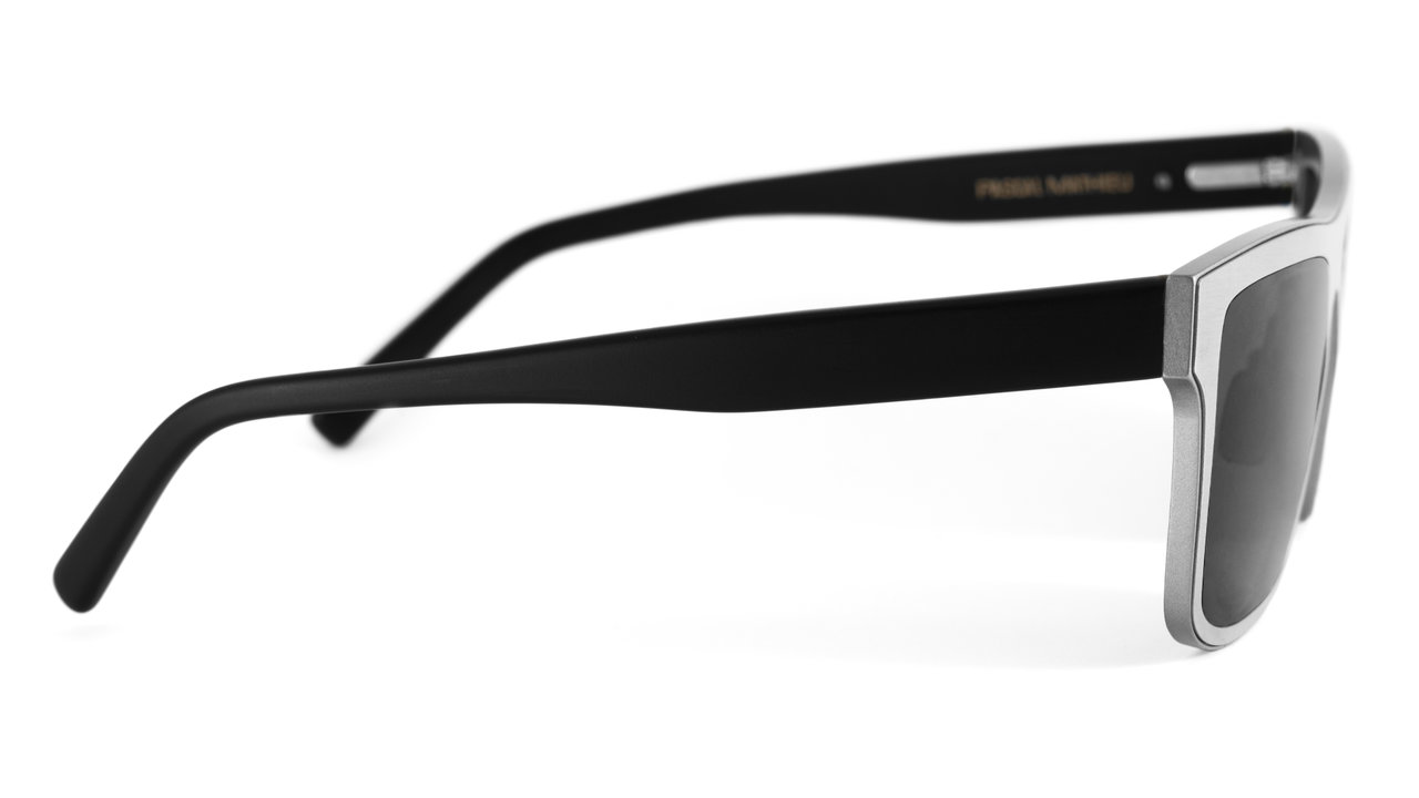 Lunettes de Soleil Carrée, Acier - Pascal Mathieu Eyewear