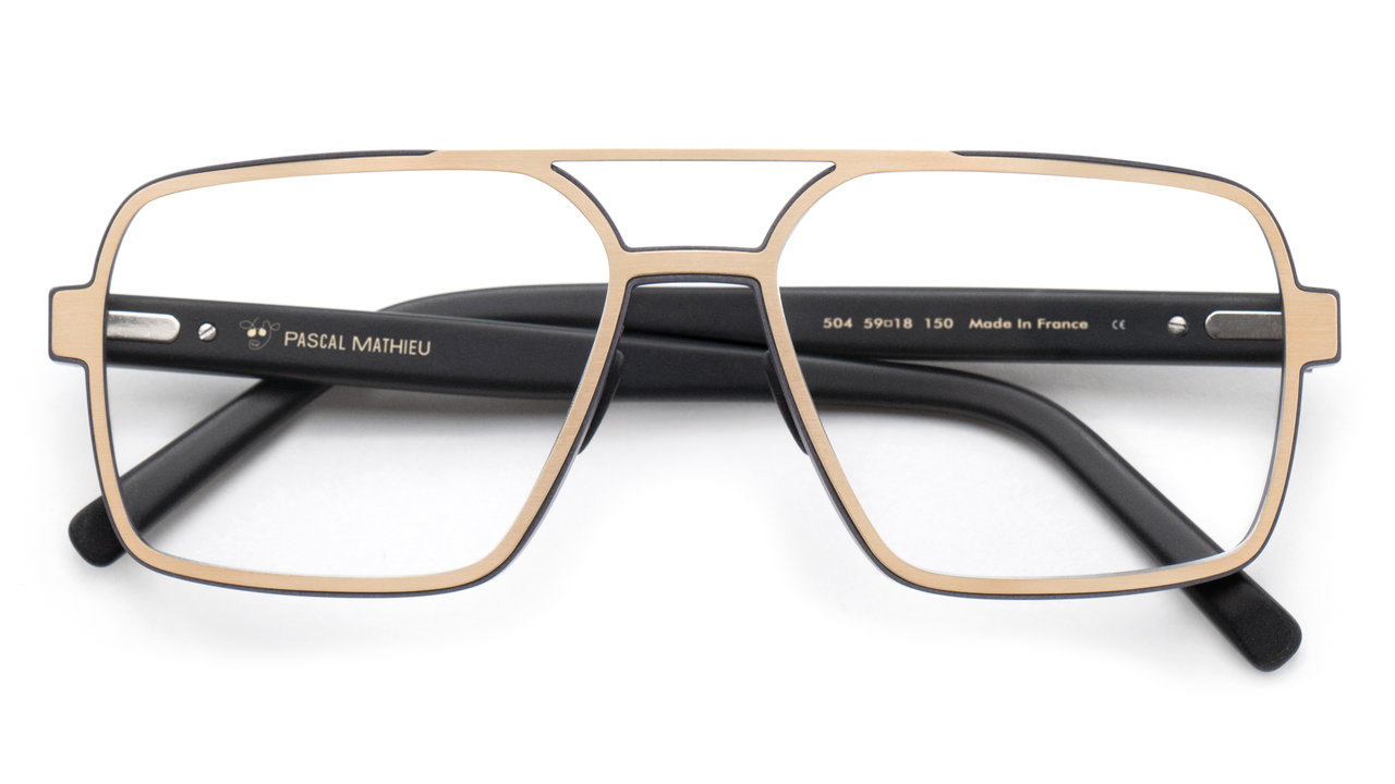 Lunettes de Soleil Big Boss, Cuivre & Anthracite - Pascal Mathieu Eyewear