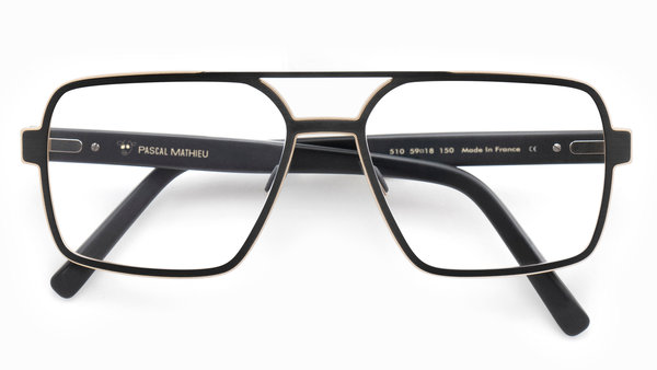 Lunettes de Soleil Big Boss, Noir - Pascal Mathieu Eyewear