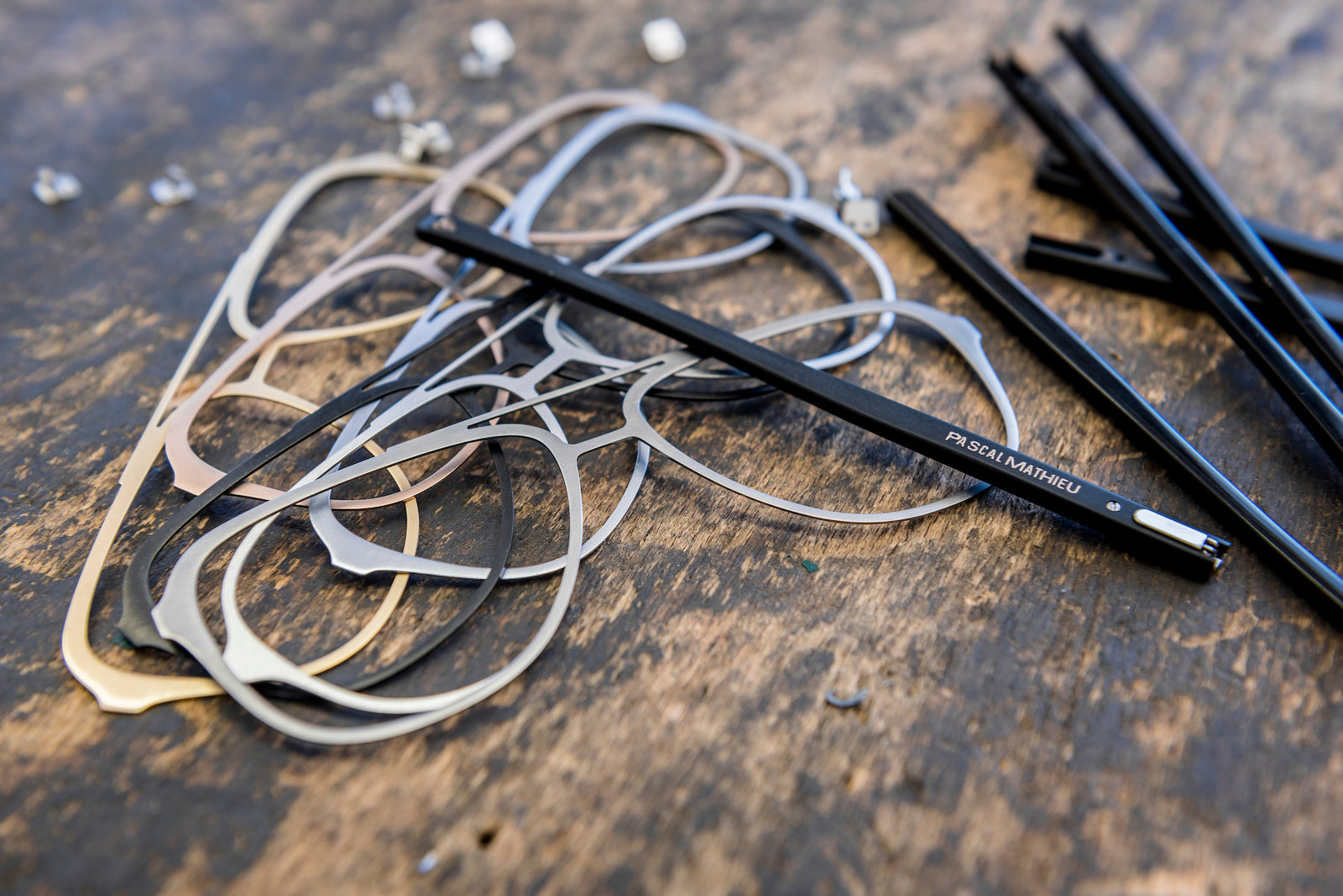 Aviateur Sunglasses, Black - Pascal Mathieu Eyewear