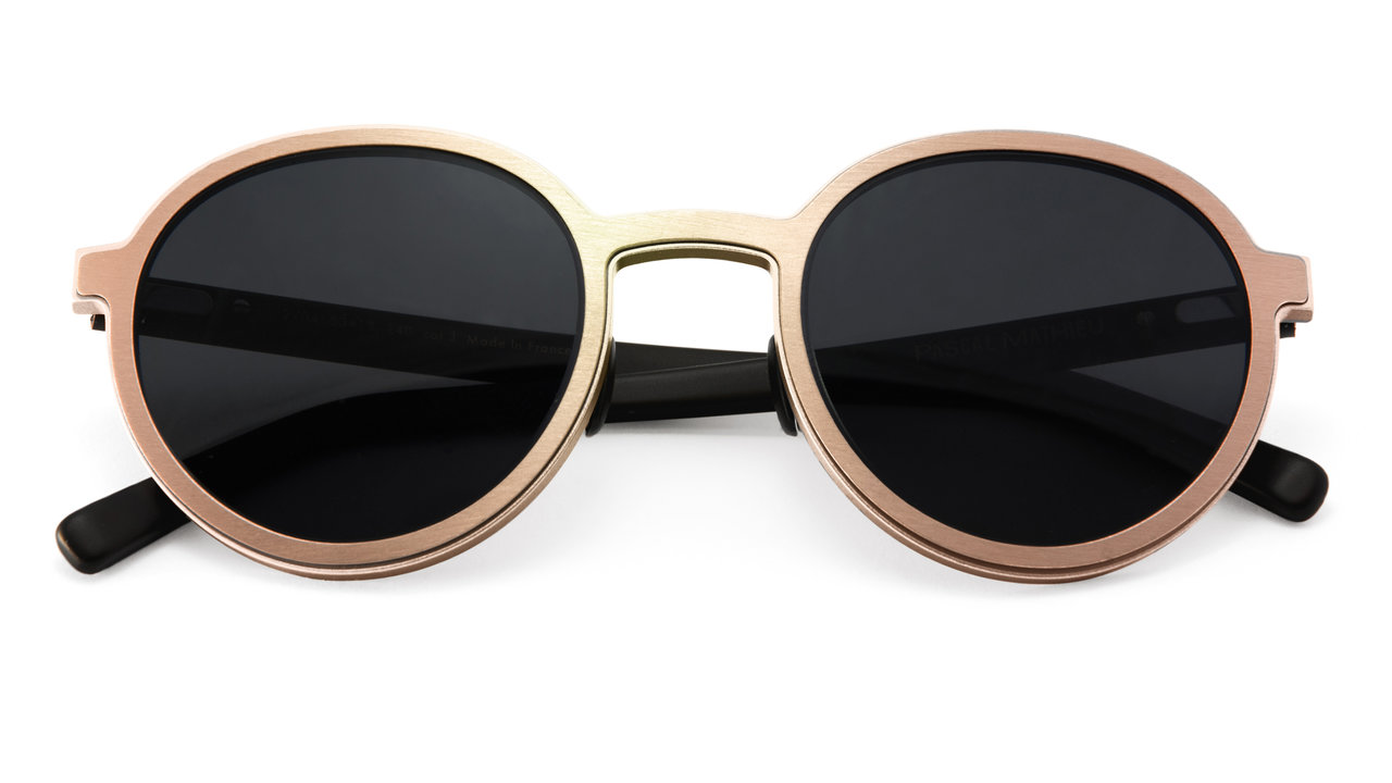 Ronde Sunglasses, Copper - Pascal Mathieu Eyewear