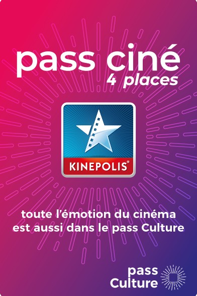 PASS CINE 4 PLACES | pass Culture