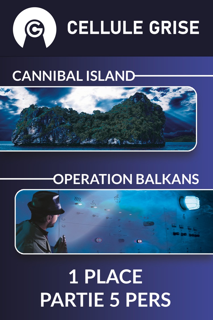 Escape Game - Cellule Grise: 1 Place à 24€ dans une partie de 5 Personnes | pass Culture