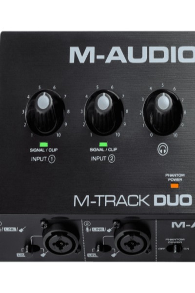 M-AUDIO - RMD MTRACK-DUO 2 canaux, 2 entrées combo XLR/jack 65,60 ...