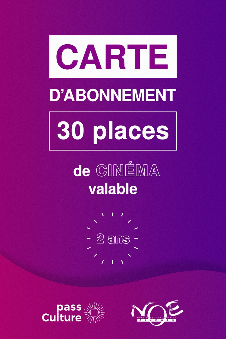 Carte d'abonnement de 30 places valables 2 ans | pass Culture