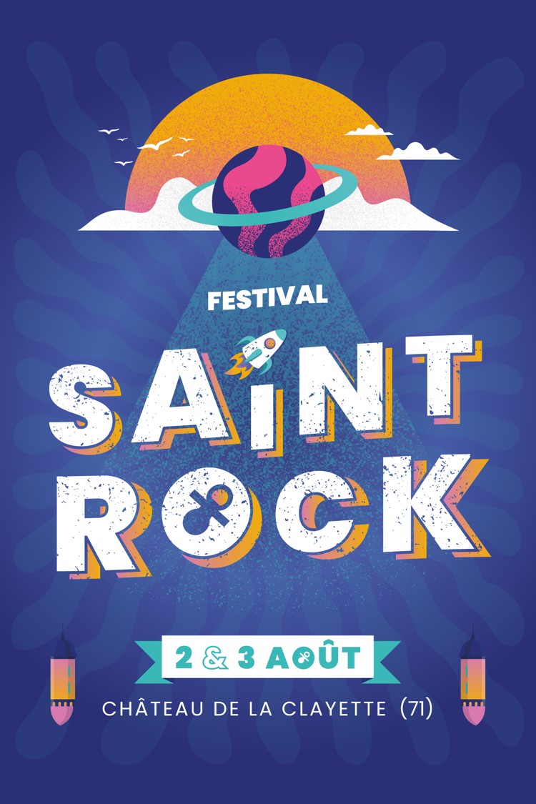 Festival Saint Rock - Pass 1 JOUR Samedi | pass Culture
