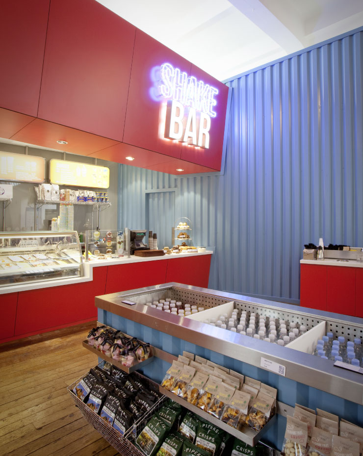 Science Museum Shake Bar | Our Work | Interior and Retail Branding ...