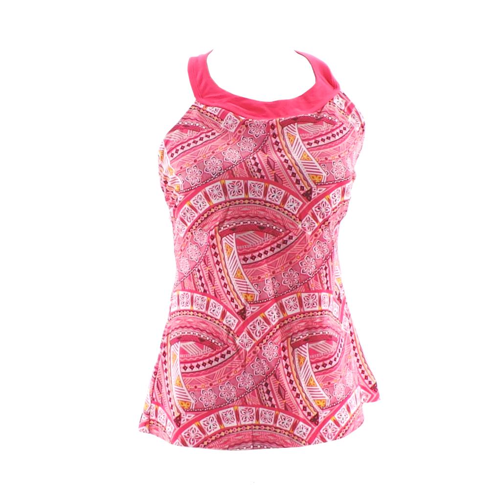 Ocean Dream Signature Tiki Maze Hi-Neck Tankini Swimsuit Coral Cove ...