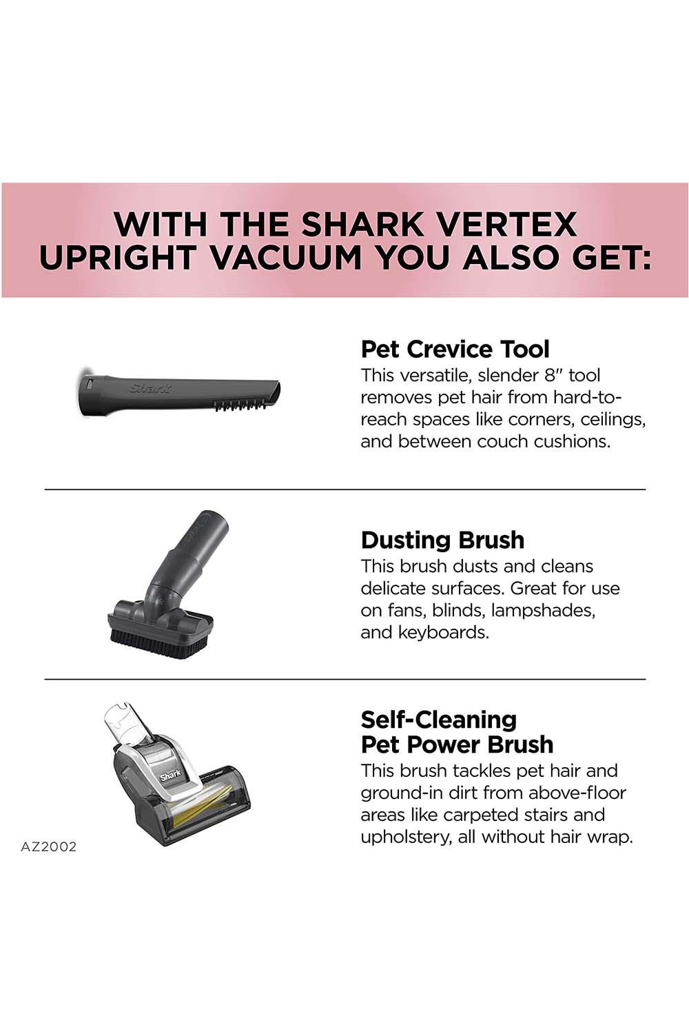 Shark AZ2002 Vertex Powered Lift-Away Upright Vacuum | Jender