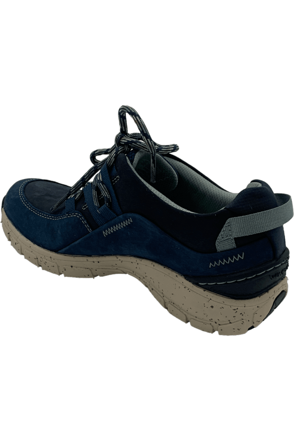 Clarks Waterproof Leather Hiking Shoes Wave Range AP Blue | Jender