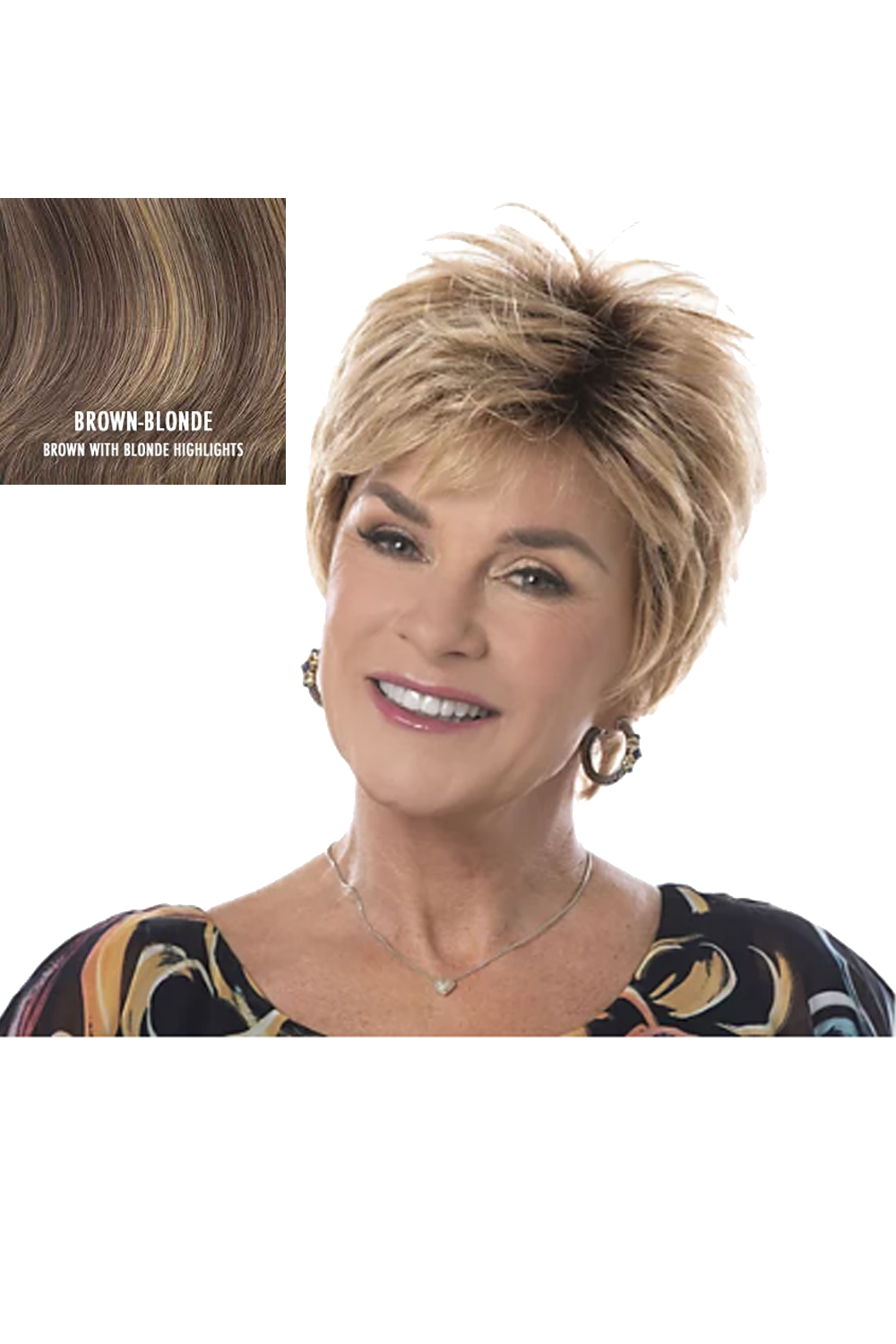 Toni Brattin Attitude Pixie Cut Wig Brown Blonde Reg | Jender
