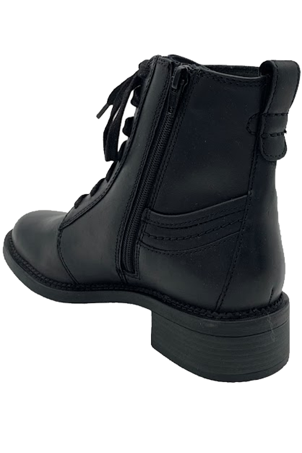 Clarks Collection Lace-Up Ankle Boots Maye Step Black | Jender