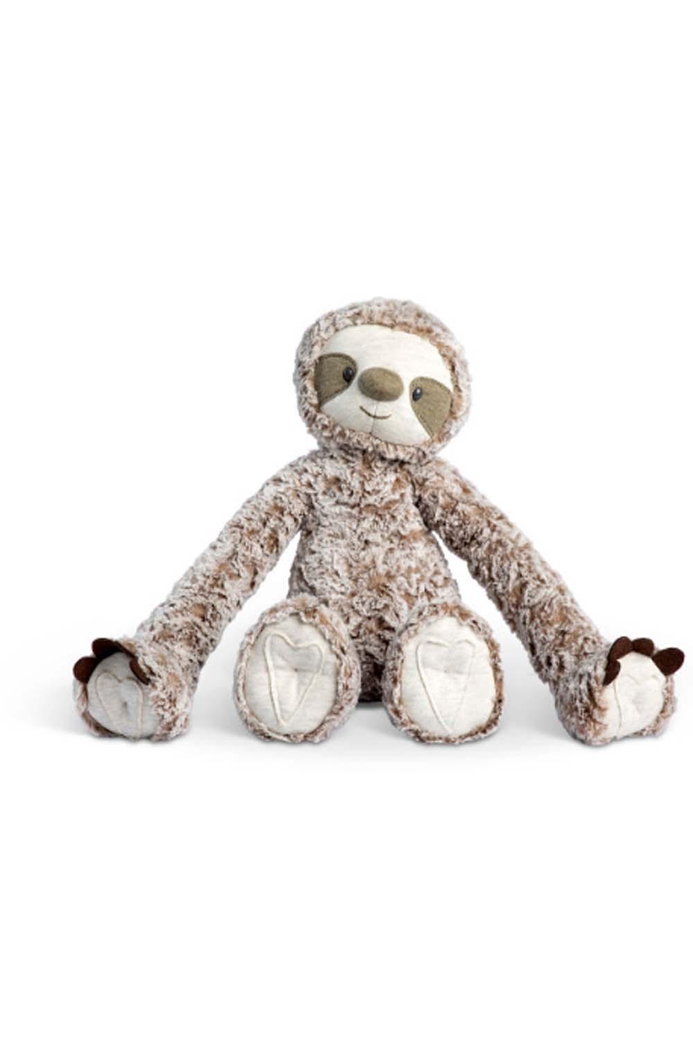 DEMDACO Heartful Hugs 17.5" Weighted Plush Animal Sloth | Jender