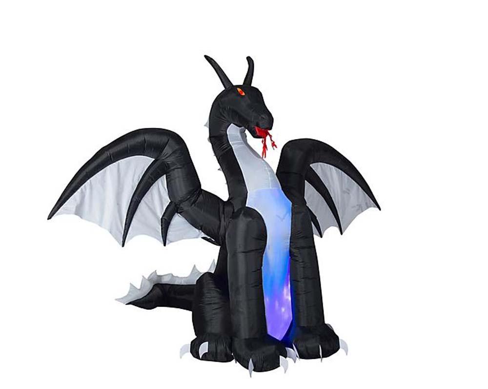 Animated Dragon Inflatable with LED Color Show | Jender