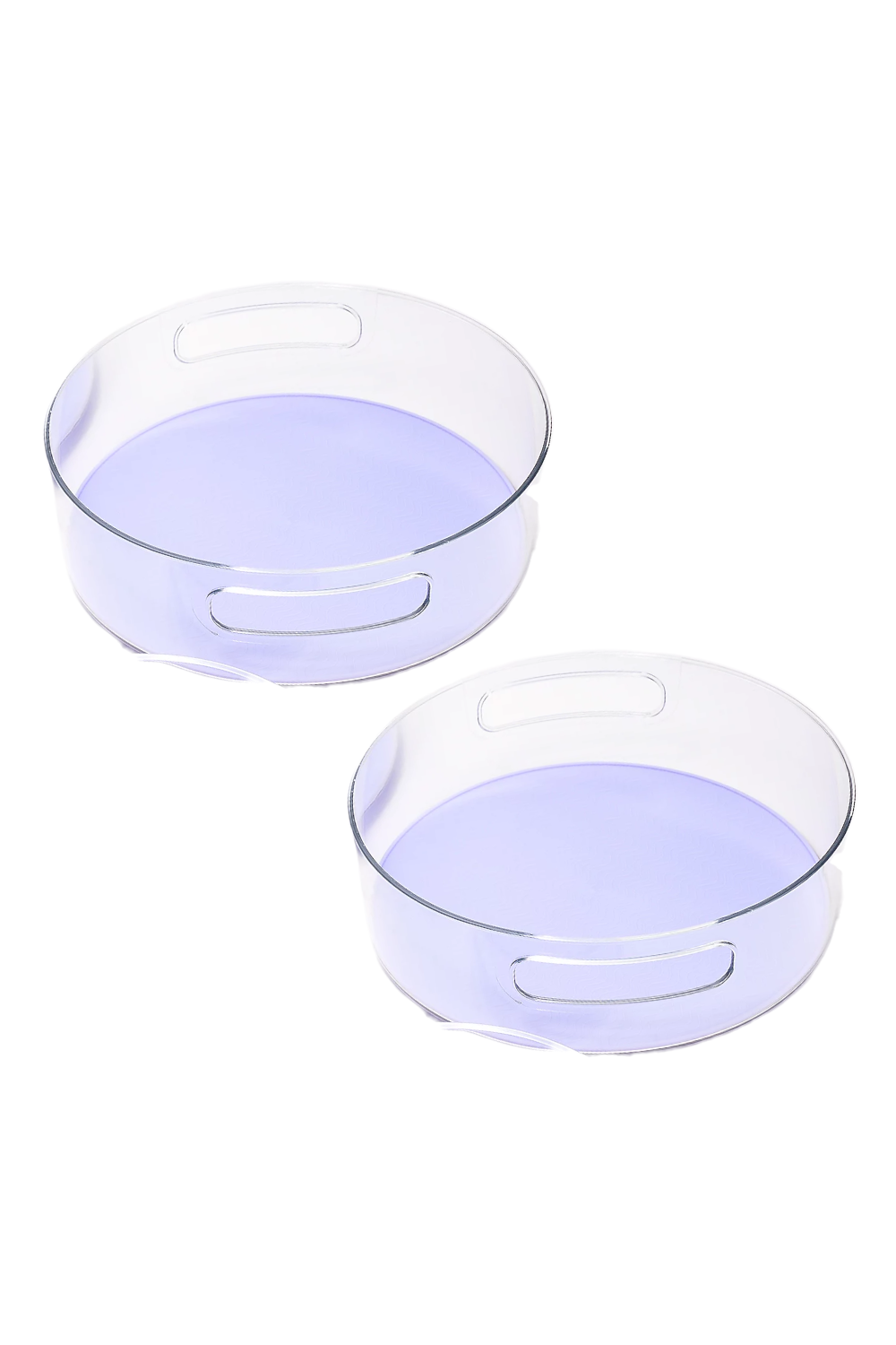 c e ll a 10" High Wall Clear Kitchen Turntables - Set of 2 | eBay