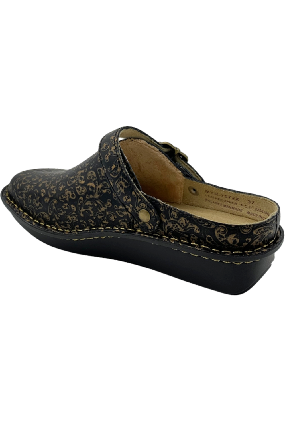 Alegria Leather Adjustable Backstrap Clogs Myrtle Boheme | Jender