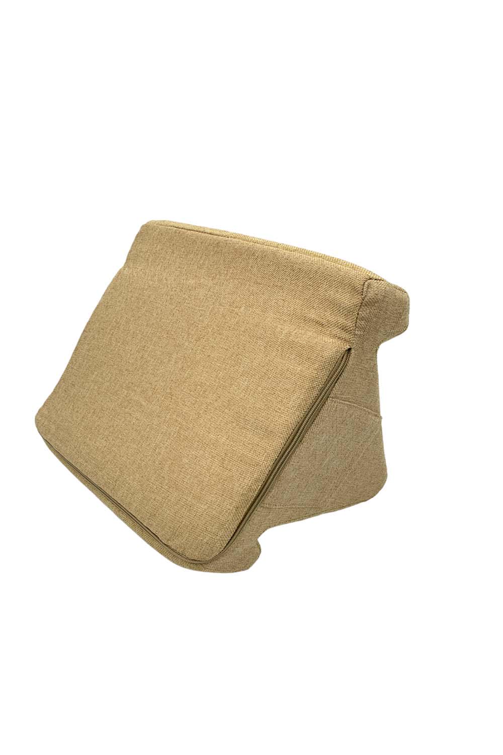 All-New Duo Multi-Angle Soft Foam Tablet Stand w/ Storage Khaki | Jender