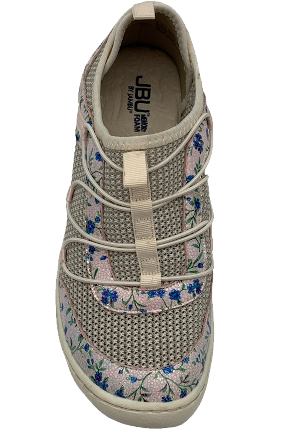 JBU by Jambu Women's Slip-On Shoes Brandi Cream Floral | Jender