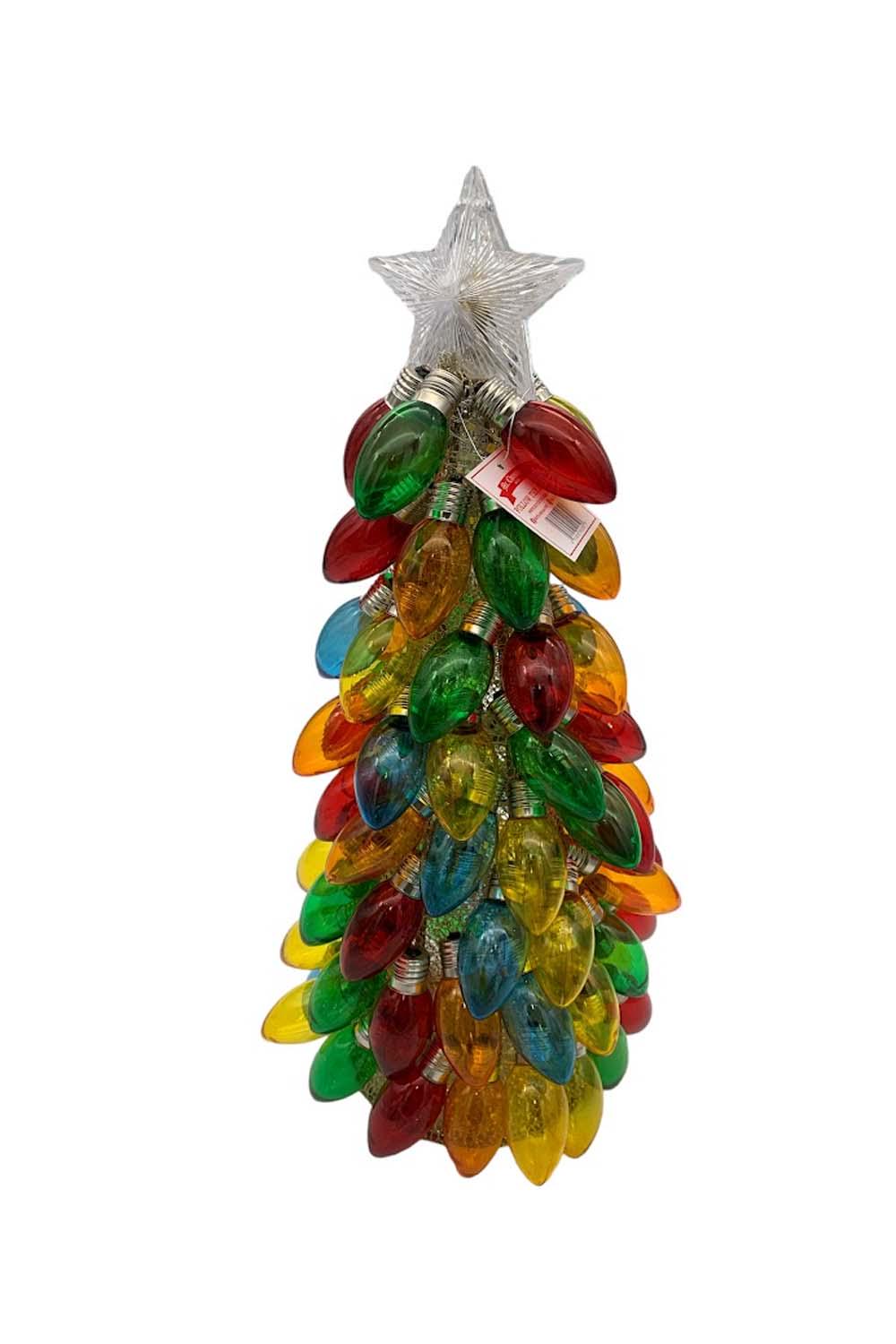 Mr. Christmas Nostalgic C9 Bulb Tree Multi | Jender