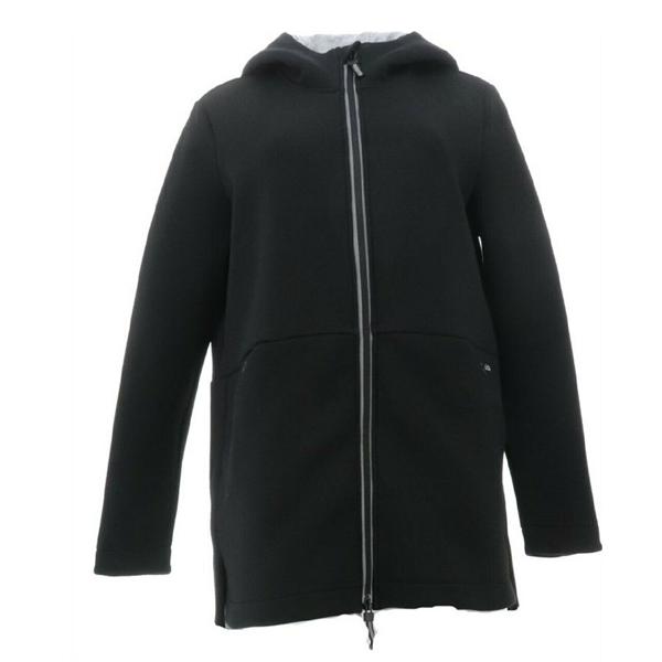 zuda Zip-Front Hooded Scuba Jacket Black | eBay