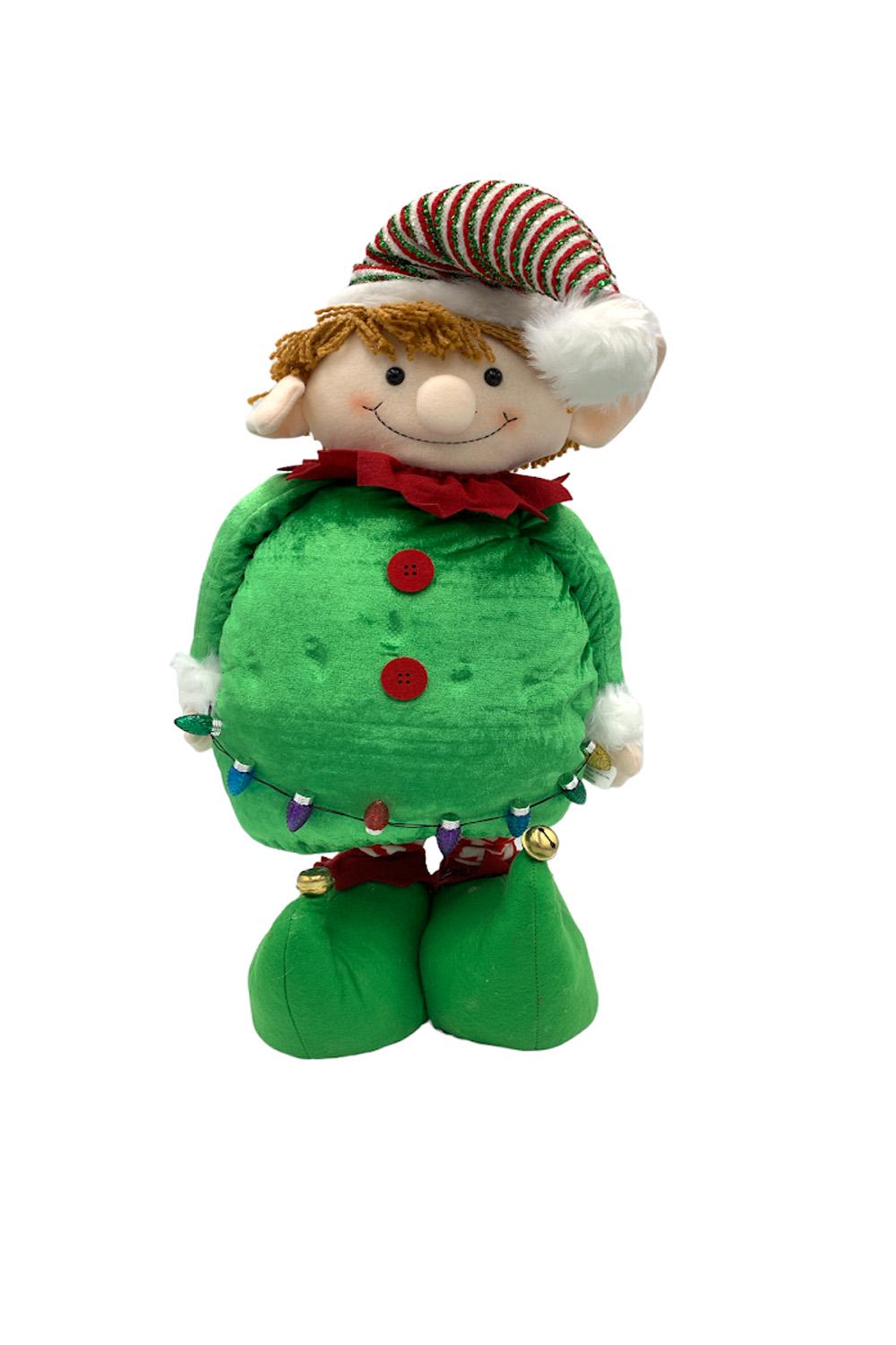Kringle Express Oversized Pop Up Illuminated Character Green Elf | Jender