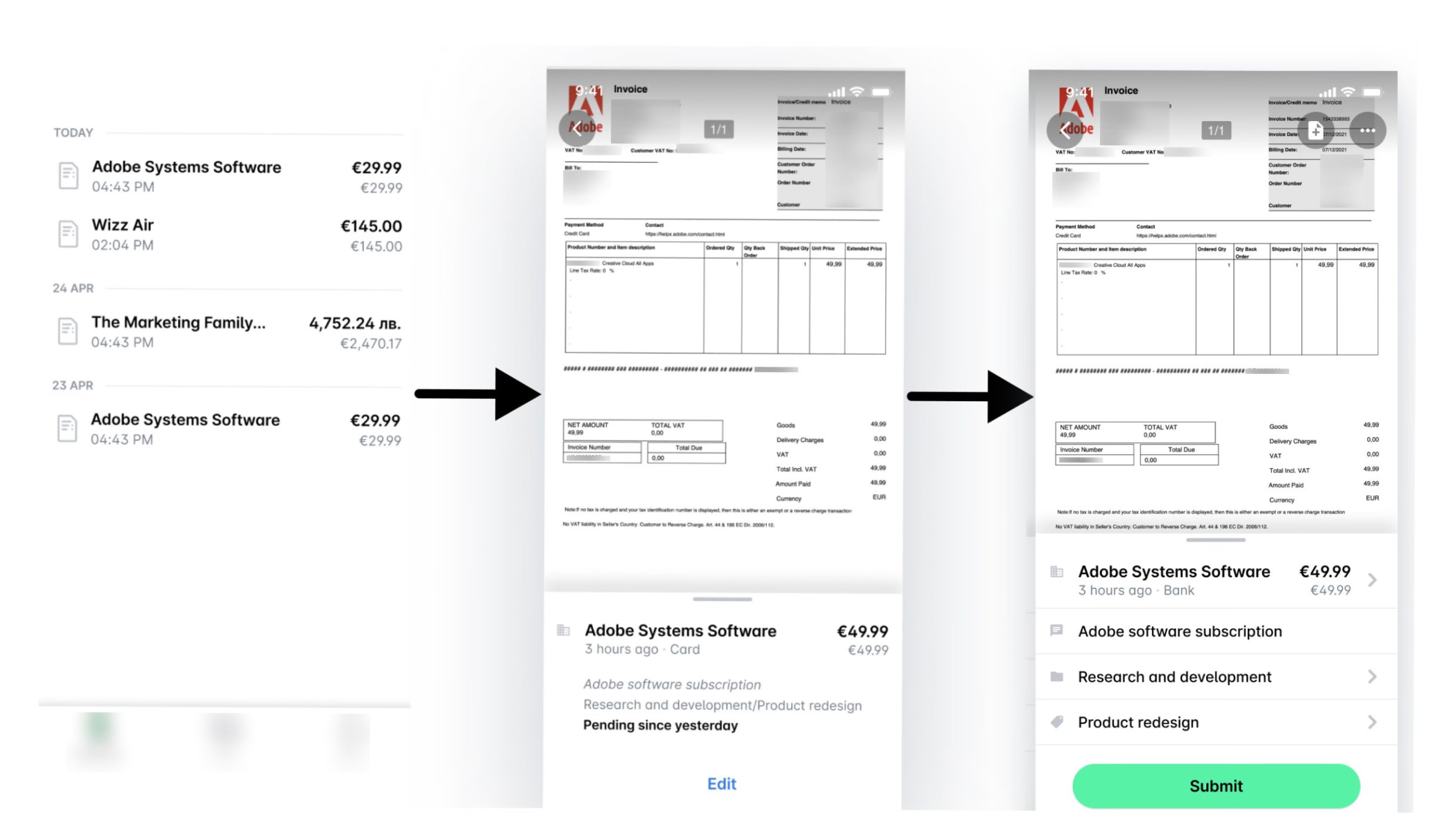 Manage Expenses in the Mobile App for Employees - Payhawk Help Center