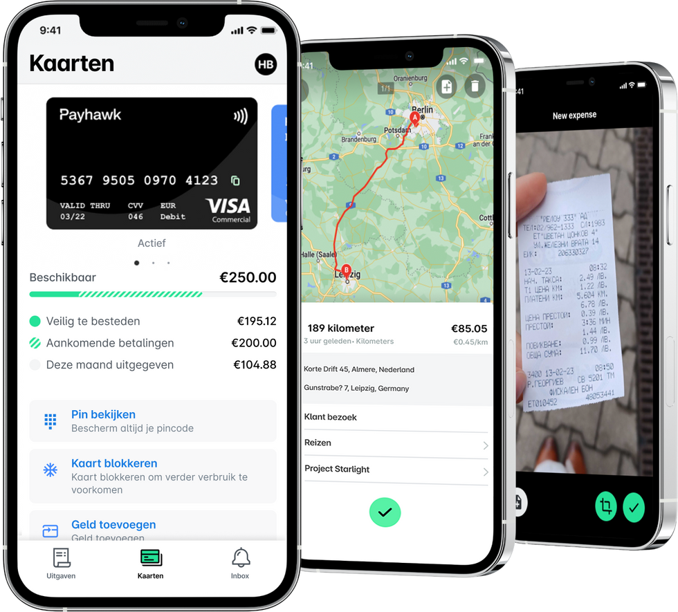 Alles-In-Eén Uitgavenbeheer Software | Payhawk